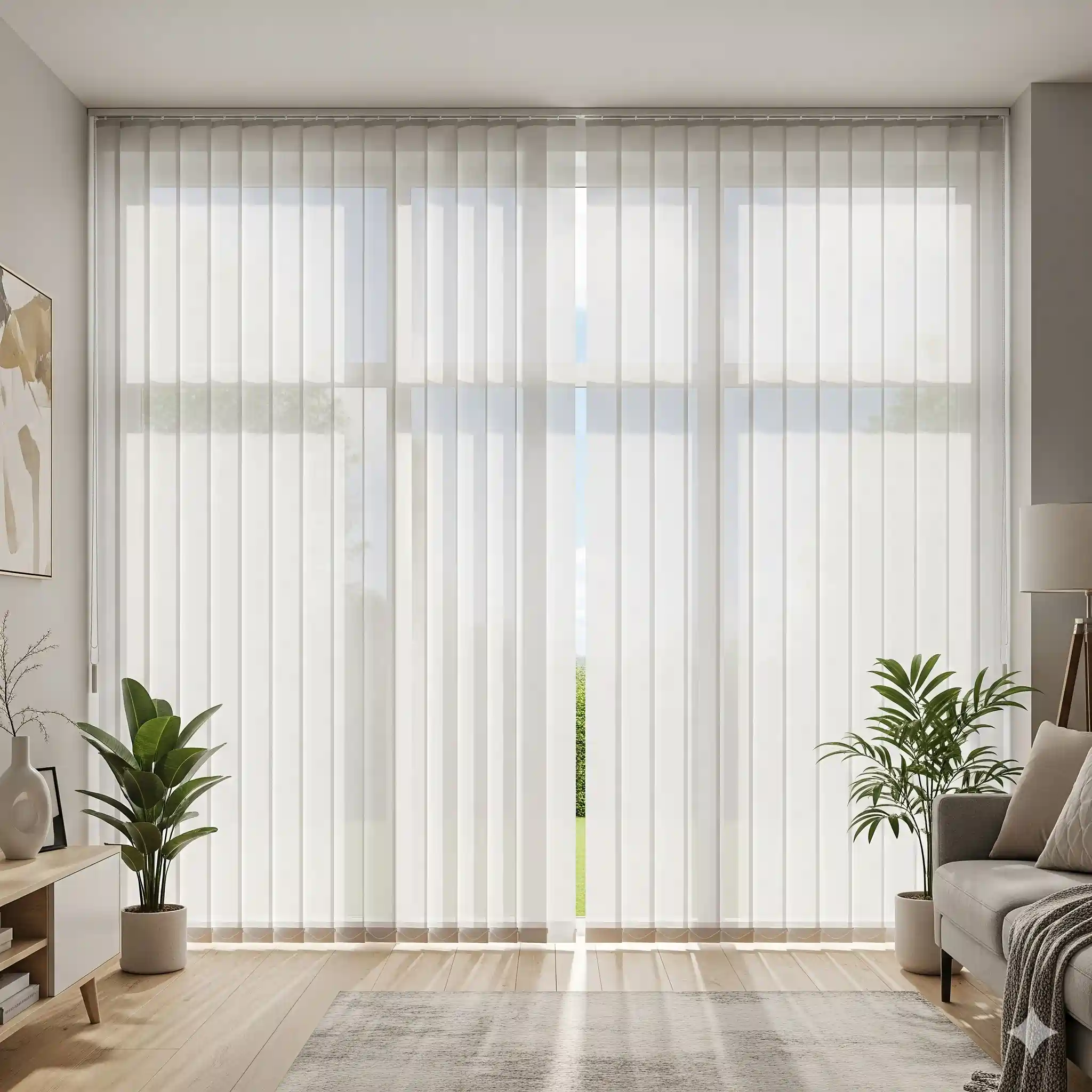 Sheer Vertical Blinds Sydney | Sheer Vertical Blinds install & Supply